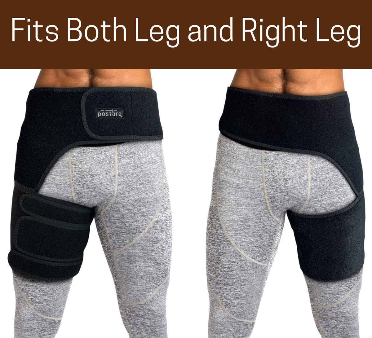 Groin Compression Wrap | Sciatica Support Brace | Hamstring Sleeve ...